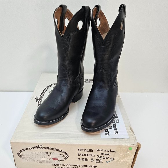 Alberta Boots | Shoes | Cowboy Boots By Alberta Boots Co Size 5 Ee Nib ...